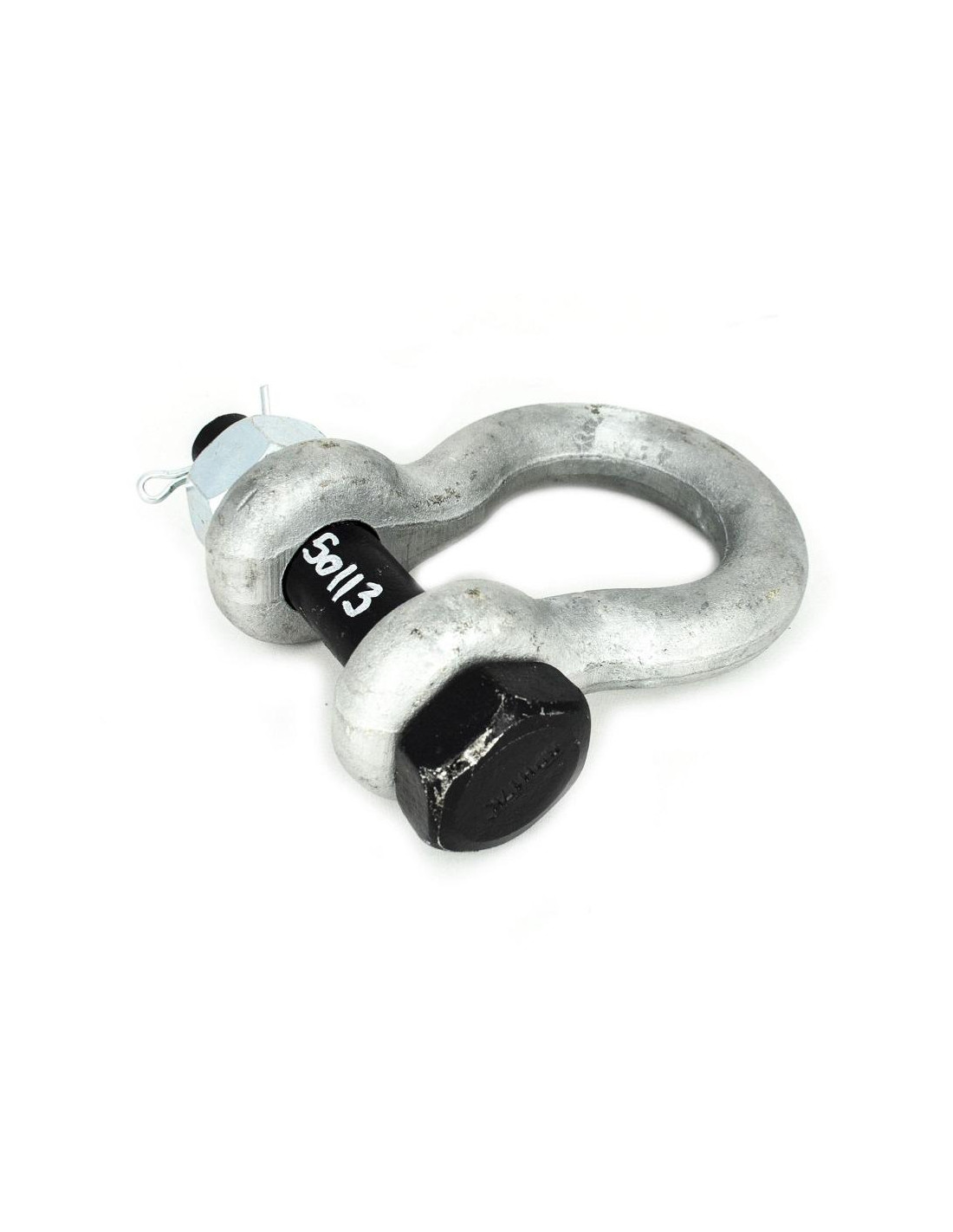 MANILLE LYRE AVEC MAILLON NOIR 8,5T 1/0 DIN